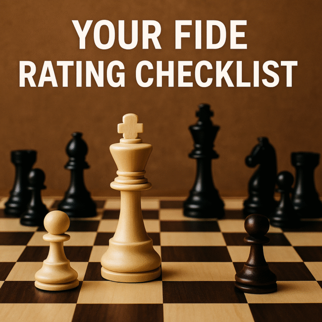 How to Become a FIDE Rated Chess Player: Easy Steps to Your First ...